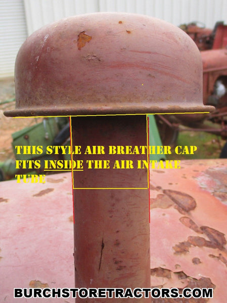 New Air Breather Cap for Farmall A, B, BN, Early Super A, Cub Tractors ...