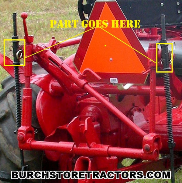 New Cultivator Back - Rear Spring Rod Connector for Farmall Tractors ...
