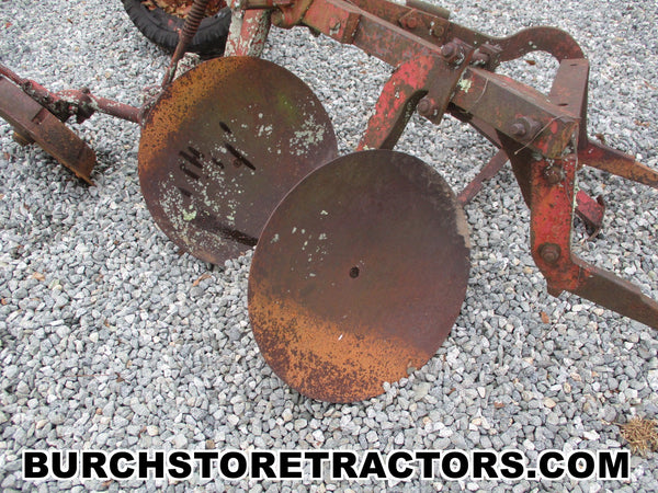 2 Point Fast Hitch Double Disc Turning Plow for IH Farmall or Internat ...