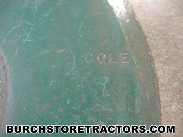 New Old Stock Opening Disc for Planters – Burch Store Tractors