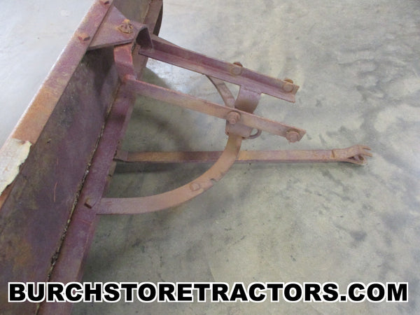 David Bradley Walk Behind Tractor Push Blade - Snow Blade Attachment ...