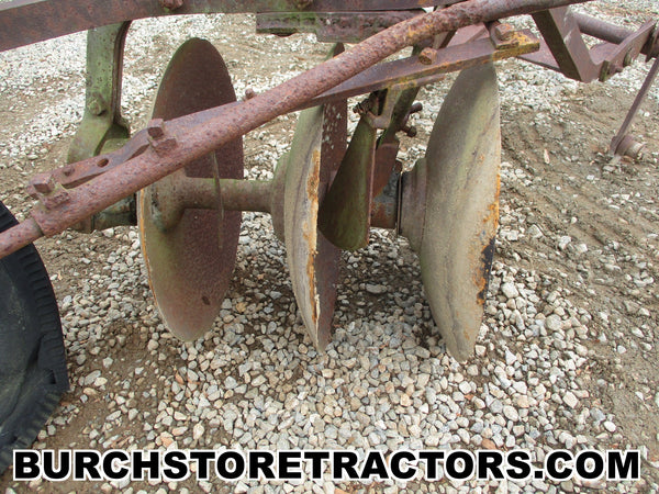 Model A-12-D Pull Behind Triple Disc Turning Plow for Farmall 140, 130 ...