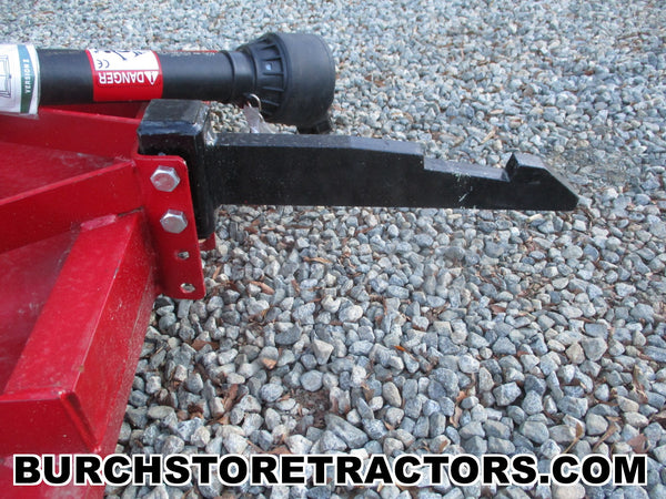New 1 Point Fast Hitch Brush Hog - Rotary Cutter for IH Farmall 140, 1 ...