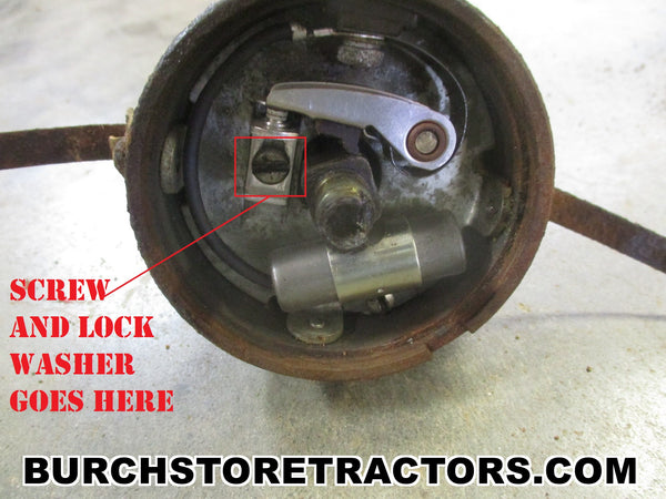 New Distributor Points Mounting Screw for Farmall and IH Tractors ...