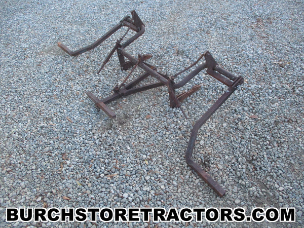 2 Point Fast Hitch Rear Cultivator for Farmall C, Super C, 200, 230 Tr ...