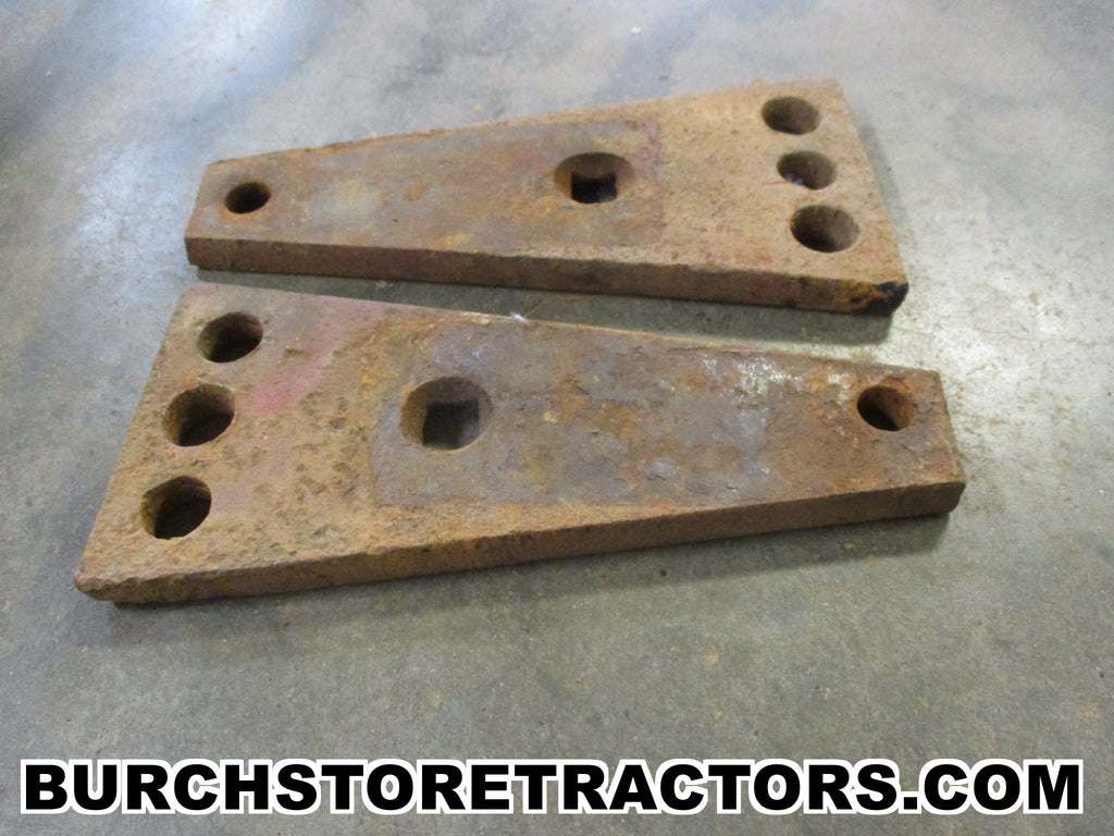 Pair of IH McCormick Cub-152 Disc Plow Mounts for IH Farmall Cub Tract ...