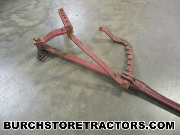 1 Point Fast Hitch Hand Lever Tilt Assembly for Farmall Cub Tractors ...