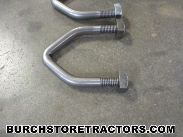 New Pair of Cultivator Shield Triangle Mounting U Bolts for Farmall Tr ...