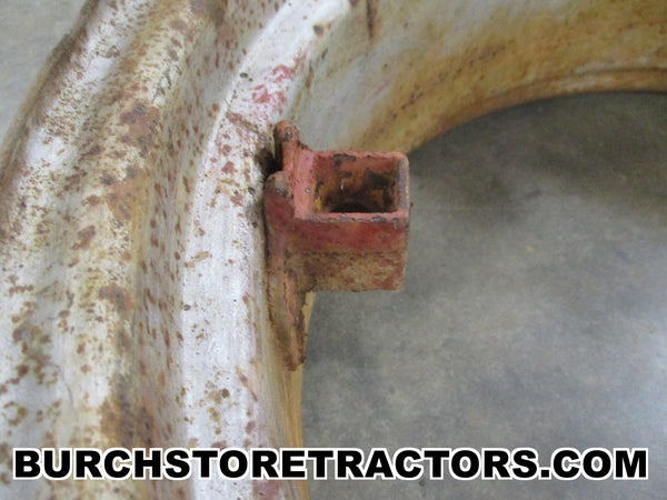9 X 24 Original Rear - Back Rim Wheel for Farmall SA, 100, 130, 140 an ...