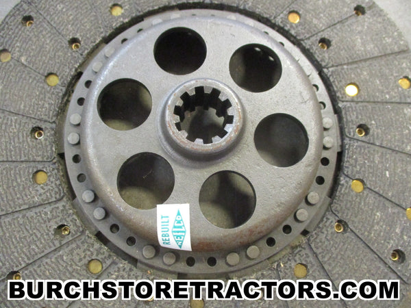 Rebuilt Clutch Disc for Massey Ferguson 135, 230, 235, 245, 265 and Ot ...
