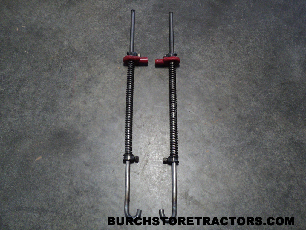 New Back Complete Rear Cultivator Spring Lift Rods Pair For Ih Far