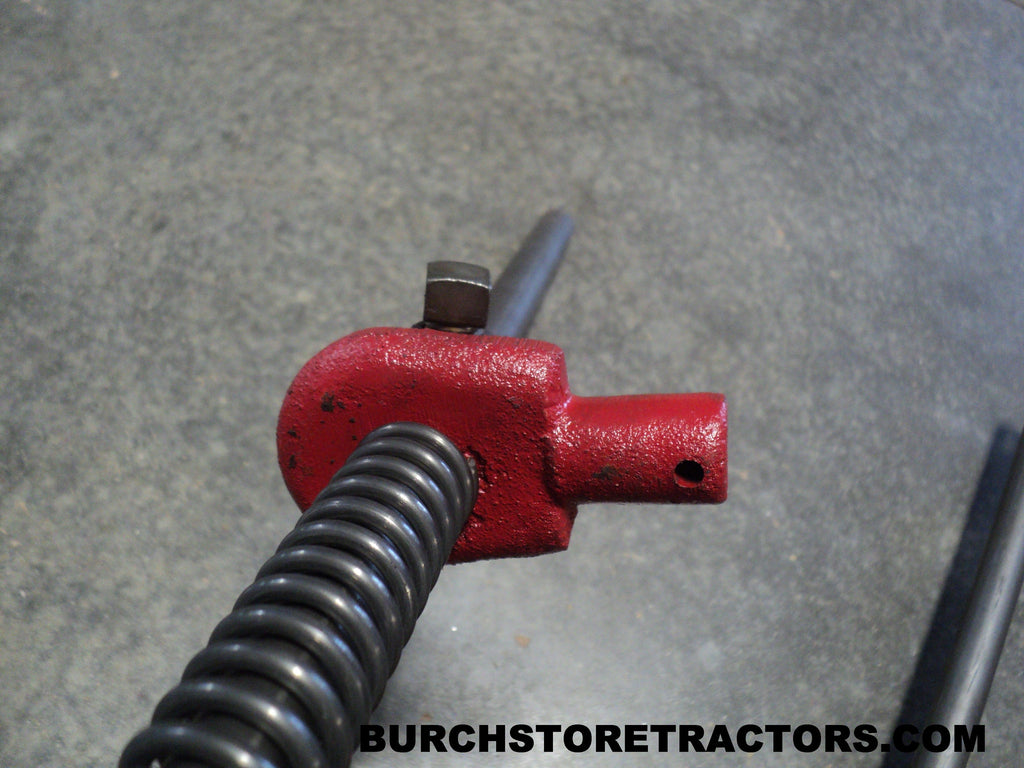 New Back - Complete Rear Cultivator Spring Lift Rods (pair) for IH Far ...