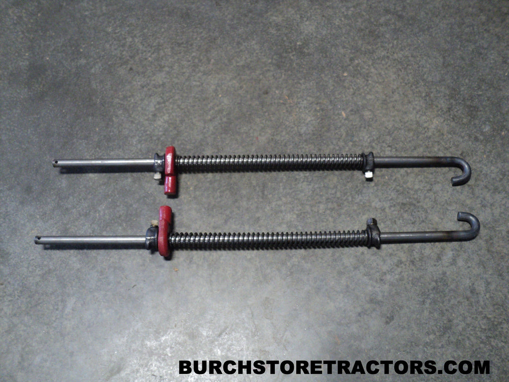 New Back - Complete Rear Cultivator Spring Lift Rods (pair) for IH Far ...