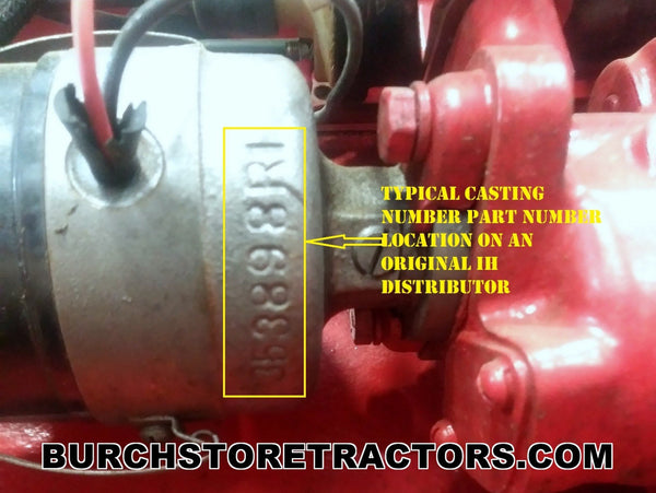 New Distributor Condenser for Farmall or International H, Cub, C, M ...