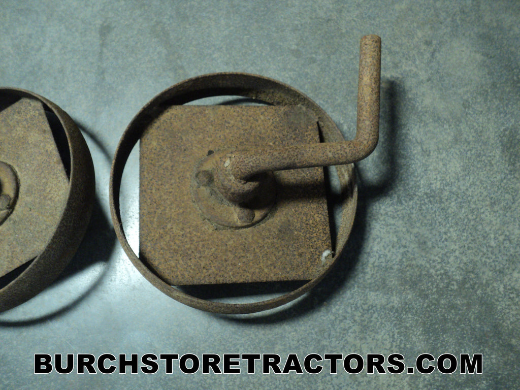 Pair of Number 3 Field Cultivator Depth Wheels for Farmall Cub Tractor ...