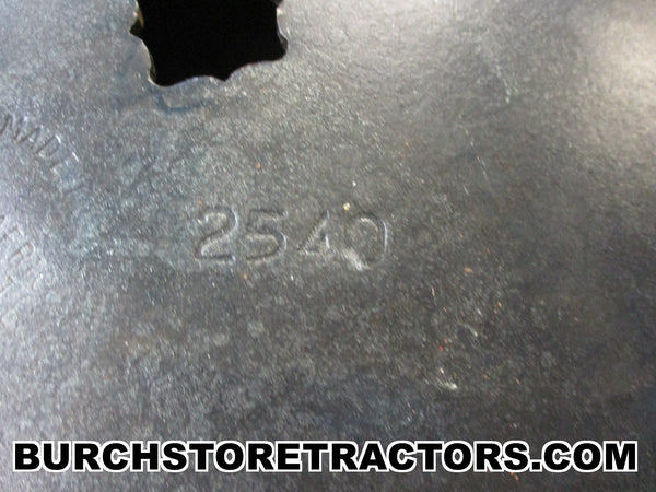 18 Inch Notched Disk Harrow Blade, 2540 – Burch Store Tractors