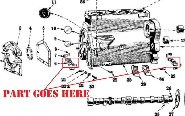 Engine Crankshaft Plate for Farmall 140, 130, SA, 100, SC, B, BN, A, AV ...
