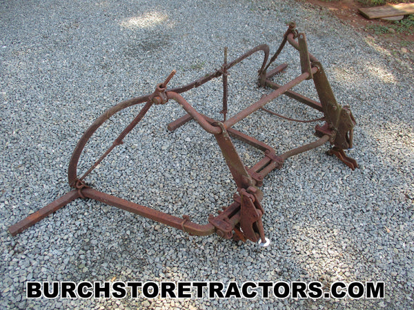 Rear - Back Cultivator Mounting Frames with Toolbars for Farmall C, Su ...