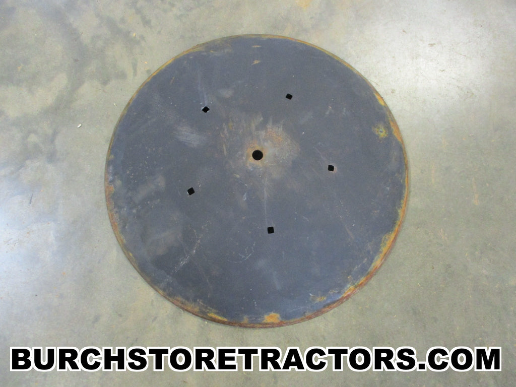 New Old Stock John Deere Disc Plow Blade, 26 Inches in Diameter with 5 ...