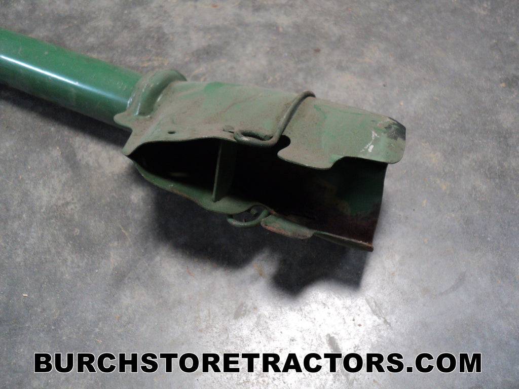 New Old Stock Metal Drop Tube With Connector Housing For Oliver Equipm
